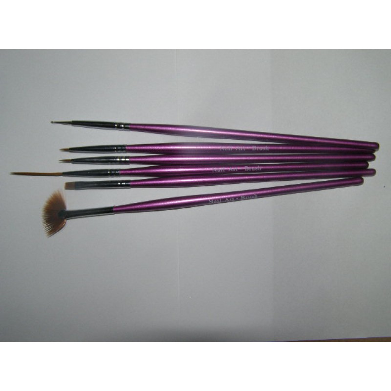 Set pensule profesionale din par natural 09